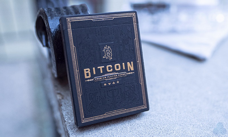 Bitcoin Black • Buy playing cards & magic props