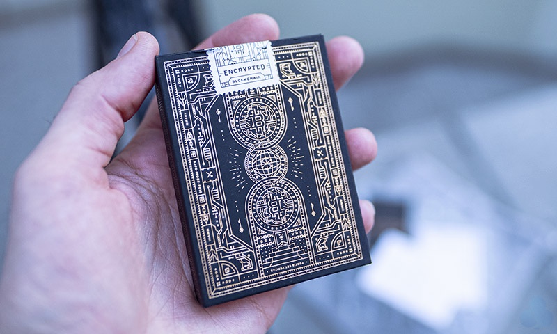 Bitcoin Black • Buy playing cards & magic props